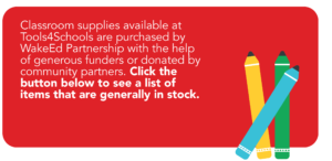 Supply Drive - WakeEd